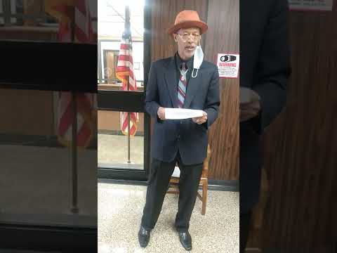 Standing in Front of the Office of the Lawton Oklahoma District Attorney