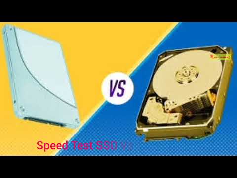SSD Vs HDD Speed Test | HDD vs SSD windows 10