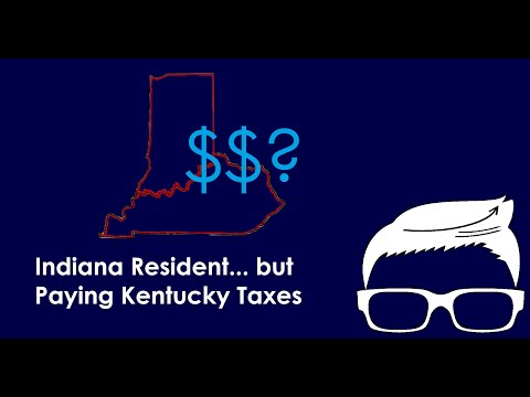 Live in Indiana but Work in Kentucky? - What to Know About Your Taxes
