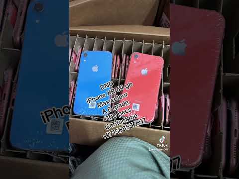 DND iPhone XR 64 gb Max colourA B grade 300 pecs Contact me +971568537677