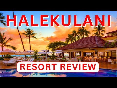 ONLY 5* Star on Waikiki Beach! Halekulani Hotel Resort Review
