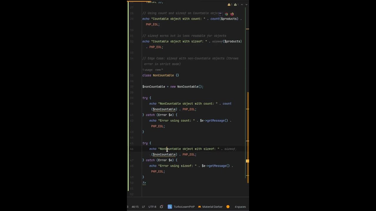 What’s the #hidden difference in count vs sizeof? count vs sizeof in PHP: Surprising Array Truths!
