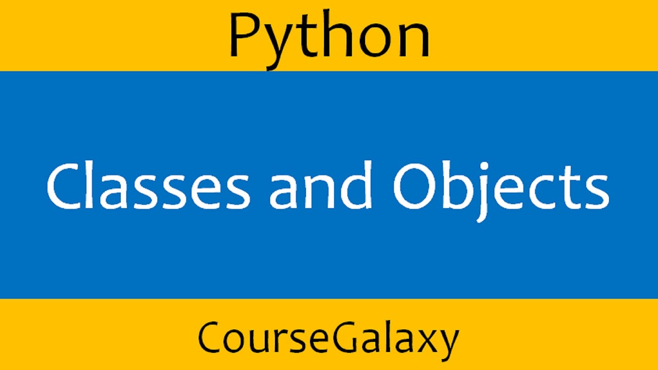 Classes and Objects In Python