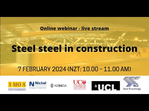 Stainless steel in construction