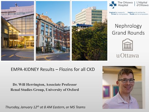 EMPA KIDNEY results: Flozins for all CKD with Dr Will Herrington