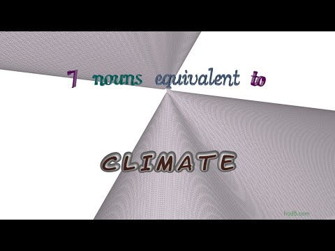 climate - 7 nouns having the meaning of climate (sentence examples)