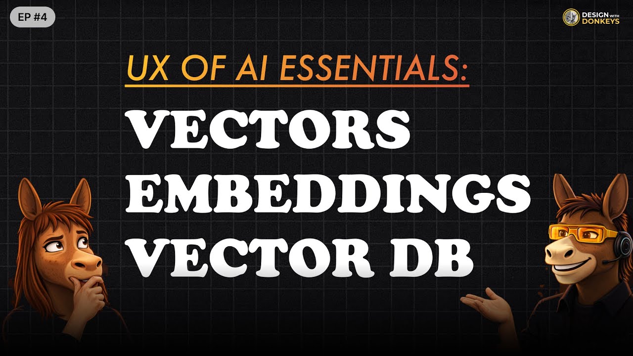 Vectors, Embeddings, & Vector DB Explained for UX Designers