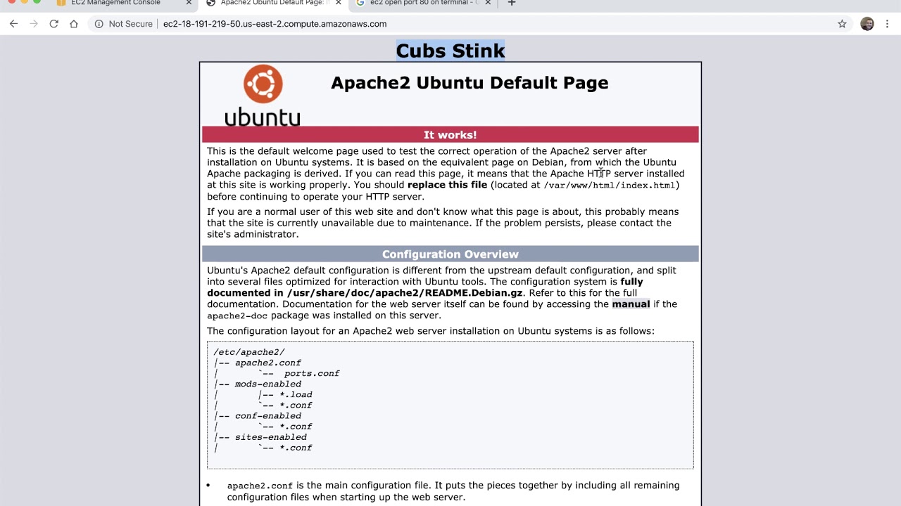 18 - EC2 Install Apache & PHP