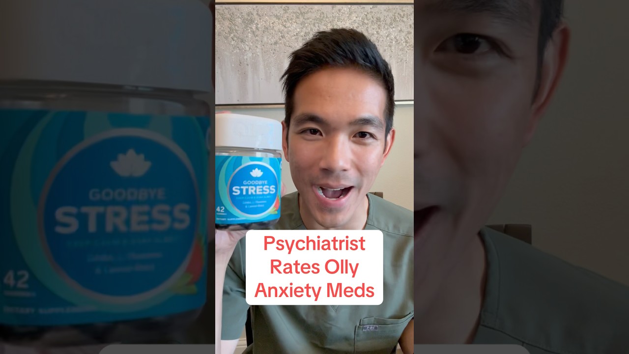 Do Olly anxiety meds work? #shorts #mentalhealth #mentalhealthmatters #doctor #psychology #psych