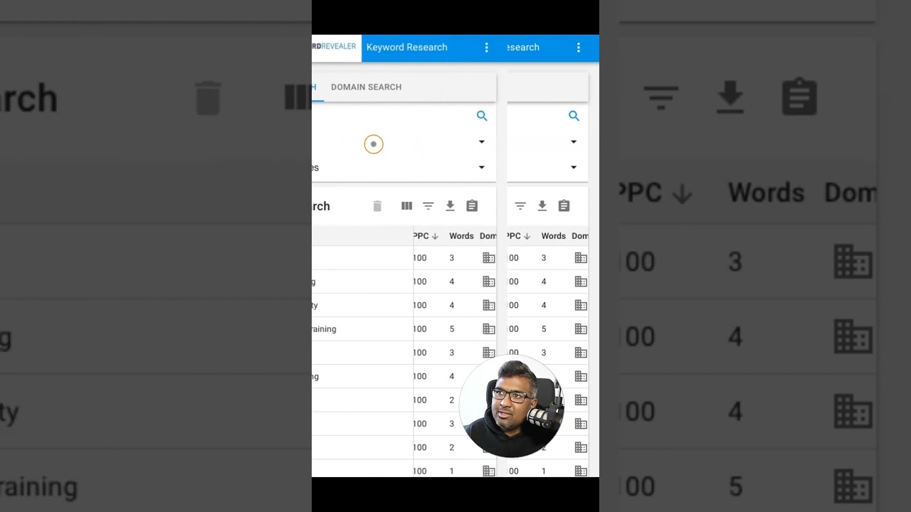 KEYWORD REVEALER tool to find the perfect keywords for your content.