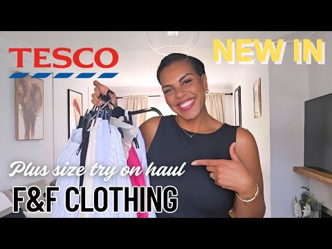 QUITE LUXURY 👀 TESCO F&F CLOTHING PLUS SIZE HAUL / NEW IN JUNE 2025