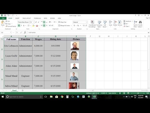 Cum se insereaza imagini in celule Excel | GEOSPATIAL ROMANIA