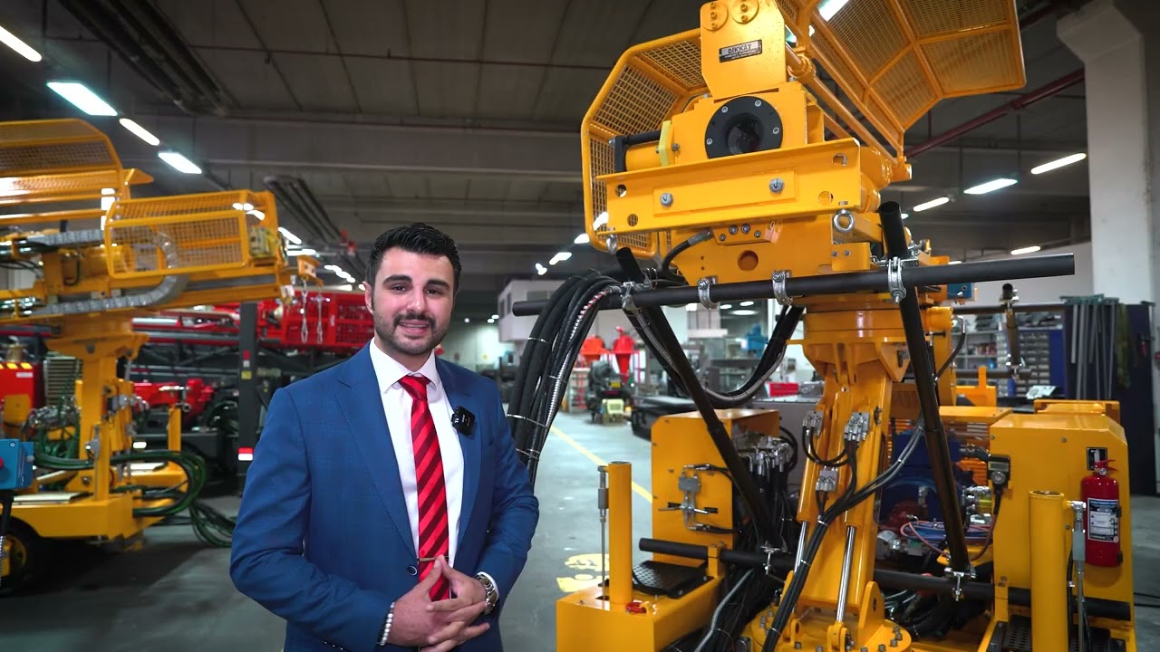 The Ultimate Explosion-Proof Underground Drilling Rig: BULLDRILL BDU400EXC by BARKOM