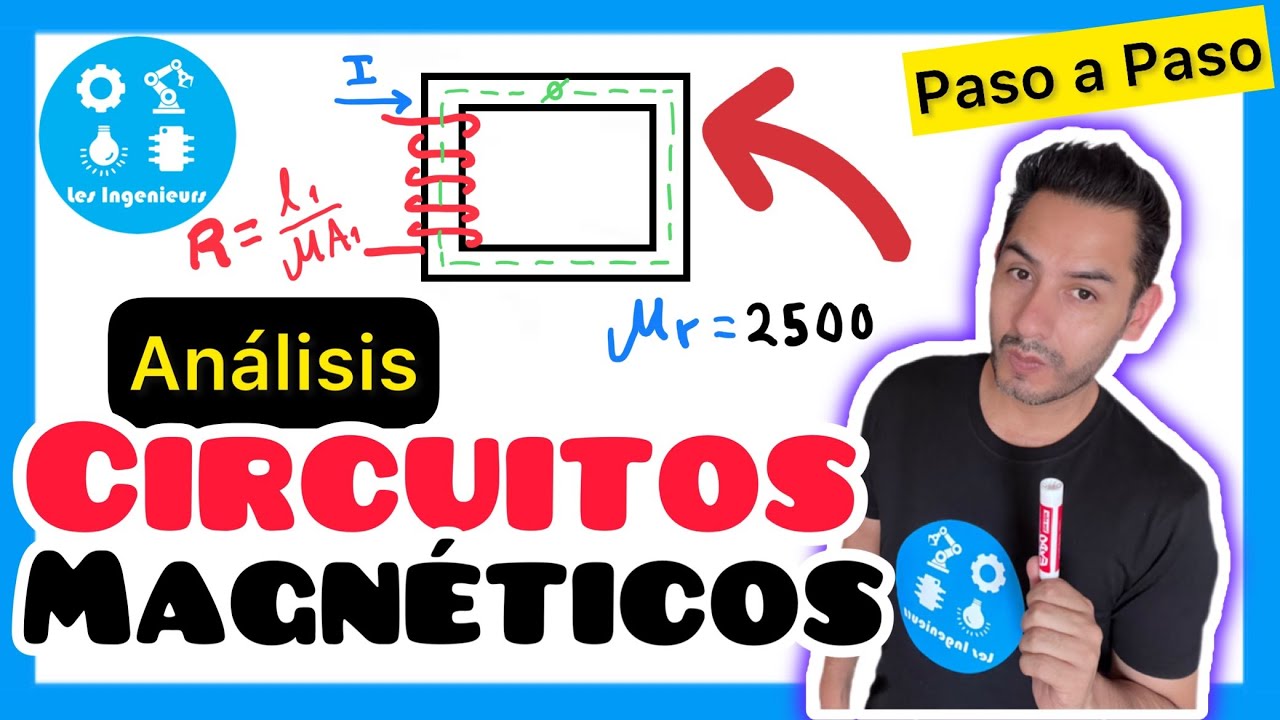 ✅MAGNETIC CIRCUITS (Example 1) [𝙋𝙖𝙨𝙤 𝙖 𝙋𝙖𝙨𝙤 💯​😎​🫵​| ELECTRICAL MACHINES