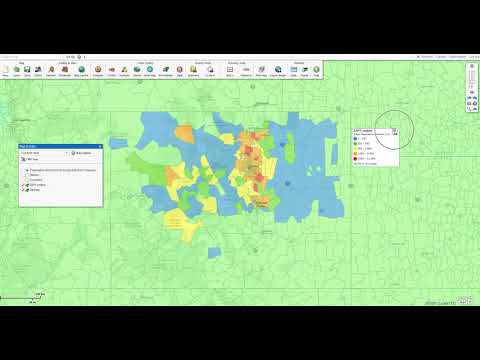 Import Demographic Information and Color-Code by ZIP Code | Map Business Online