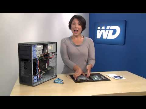 How to Install a 3 TB WD Caviar Hard Drive