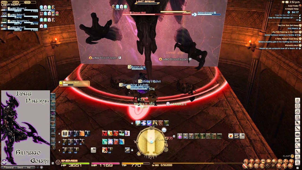 FFXIV: ARR - Amdapor Keep (Demon Wall)