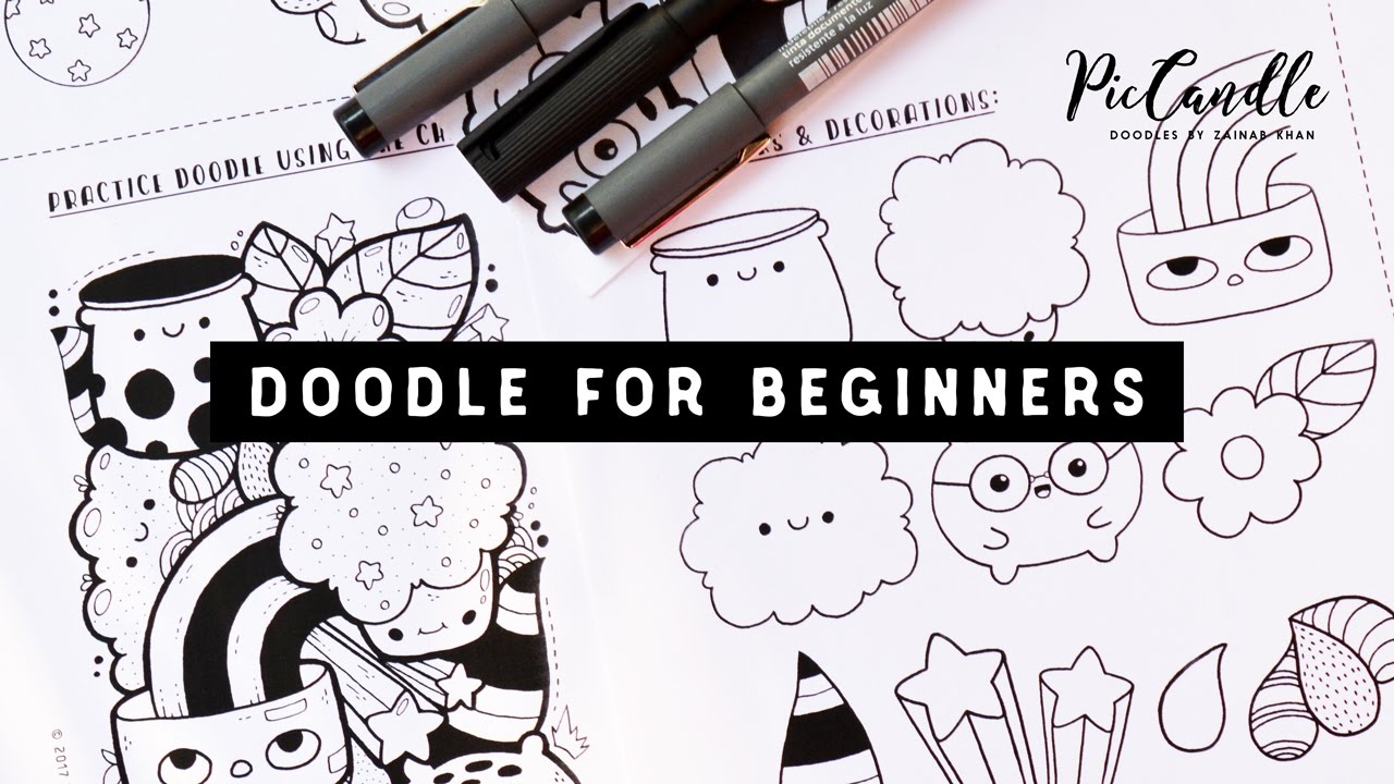 Doodle for Beginners | Draw with Me Step-by-Step