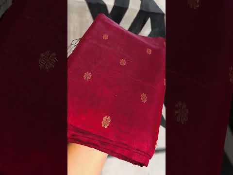 pure silk Maheshwari saree comes with a running blouse piece.#ias #handloom #indianwear #maheshwari