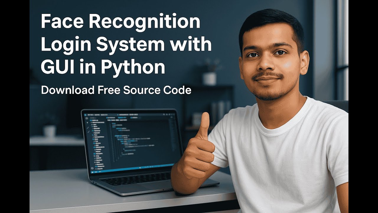 Face Recognition Login System in Python with GUI | Free Source Code Download #python #programming