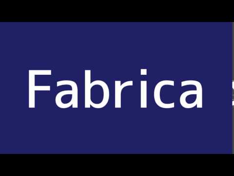 How to say Factory in Spanish