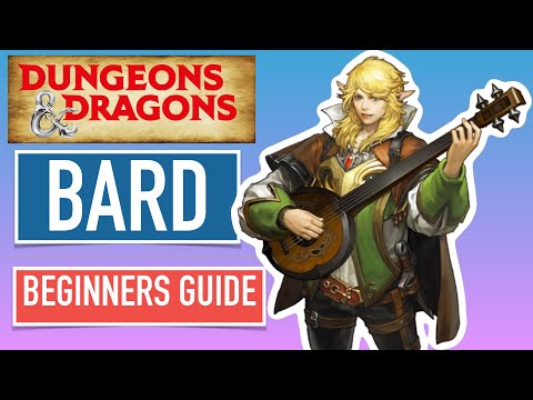 How to play Bard From Level 1 to 5 | Beginners guide to Dungeons & Dragons Fifth Edition