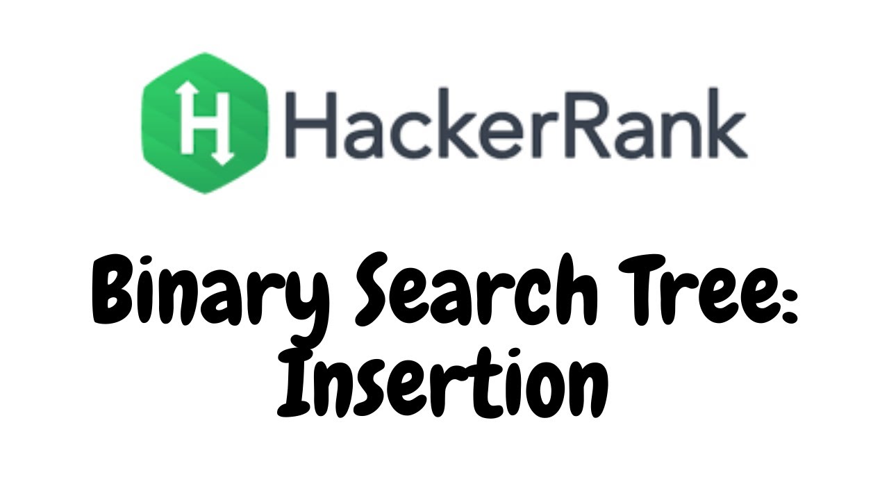 Binary Search Tree : Insertion | HackerRank