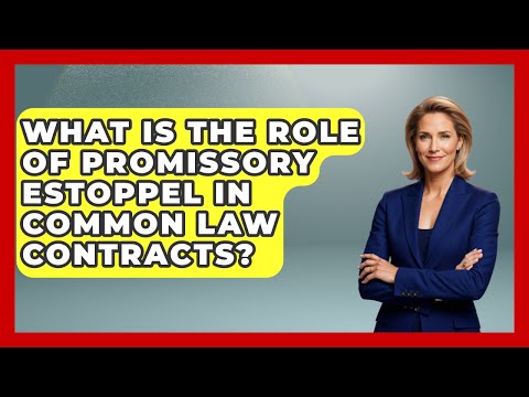 What Is The Role Of Promissory Estoppel In Common Law Contracts? - Learn About Libertarianism