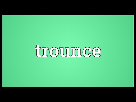Trounce Meaning