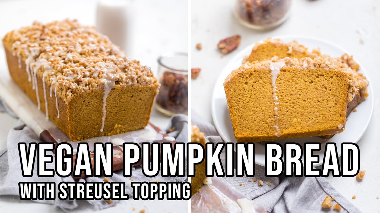 The Best Vegan Pumpkin Bread | Gluten Free, Oil Free and Top 8 Allergen Free Options!