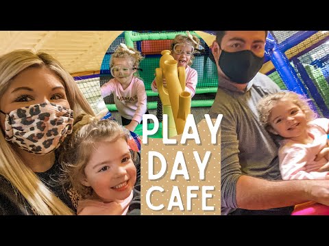 WE SURPRISED CALI & LEXI WITH A FAMILY FUN DAY AT PLAY DAY CAFE! | INDOOR PLAYGROUND | OHIO