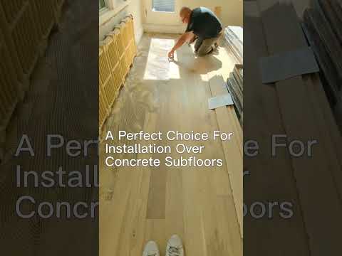 How To Install Engineered Hardwood Floors - The Two Best Methods | #diy #toronto #renovation