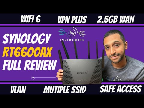 Synology RT6600AX Router | FULL REVIEW | VLAN, VPN plus, Multiple SSIDs, Safe Access and More!