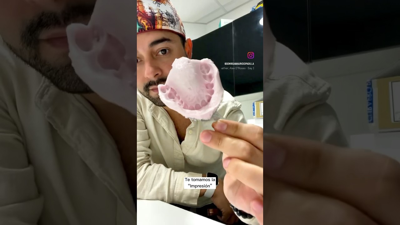 IMPRESIÓN DENTAL con alginato/  paso a paso para crear un molde en yeso de tus dientes #odontologia