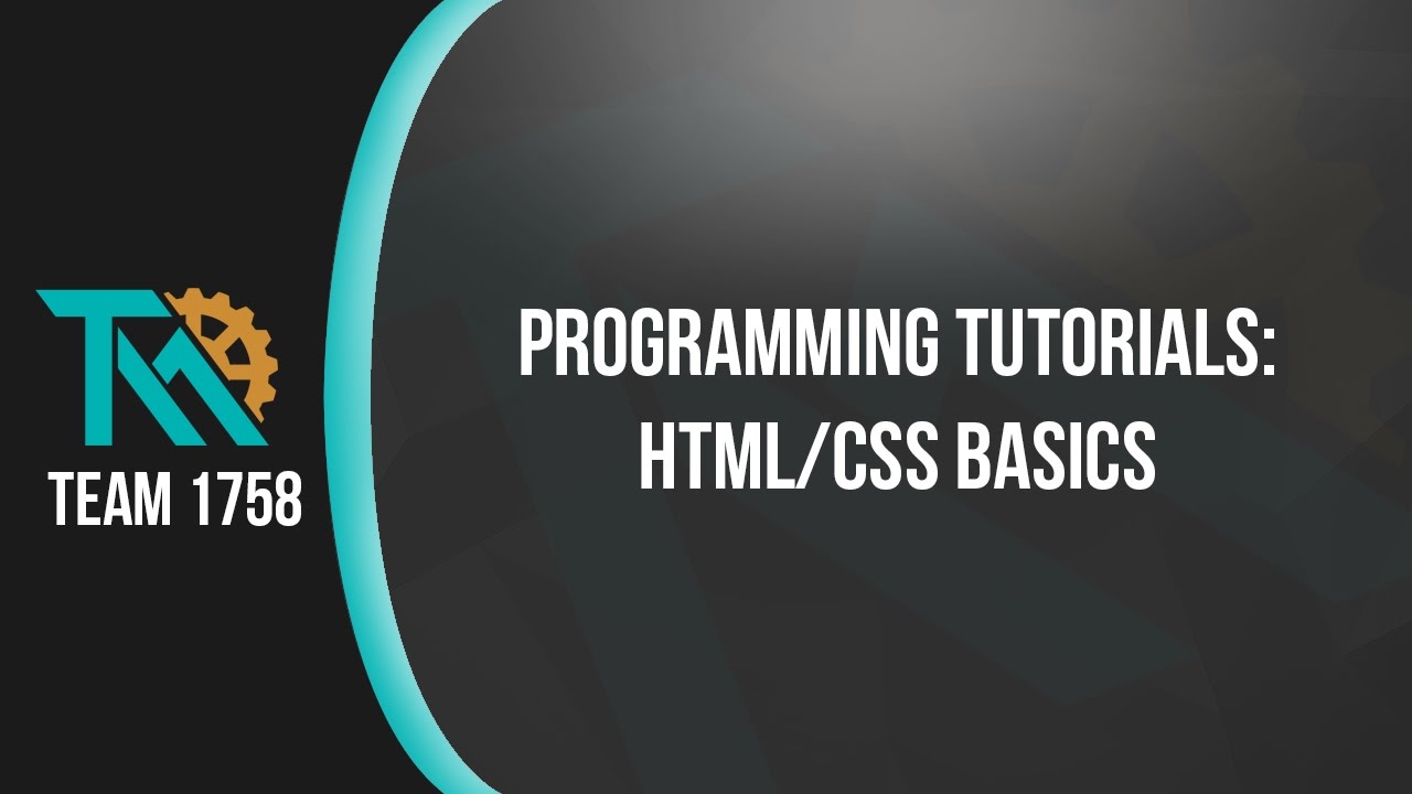 Technomancer Tutorials: HTML/CSS Basics