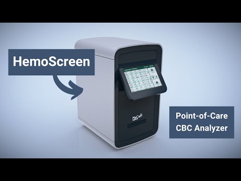 HemoScreen - 5-part diff Point-of-Care CBC Analyzer