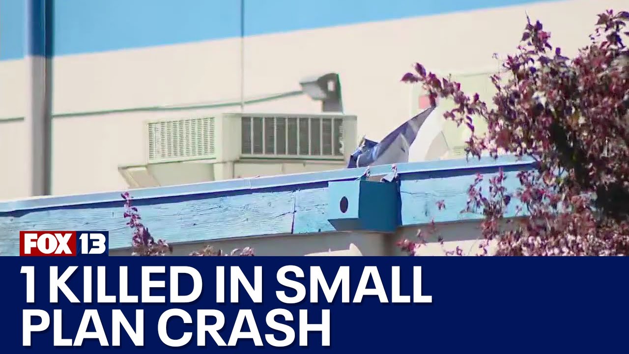 Pilot killed when small plane crashes into Auburn, WA building | FOX 13 Seattle