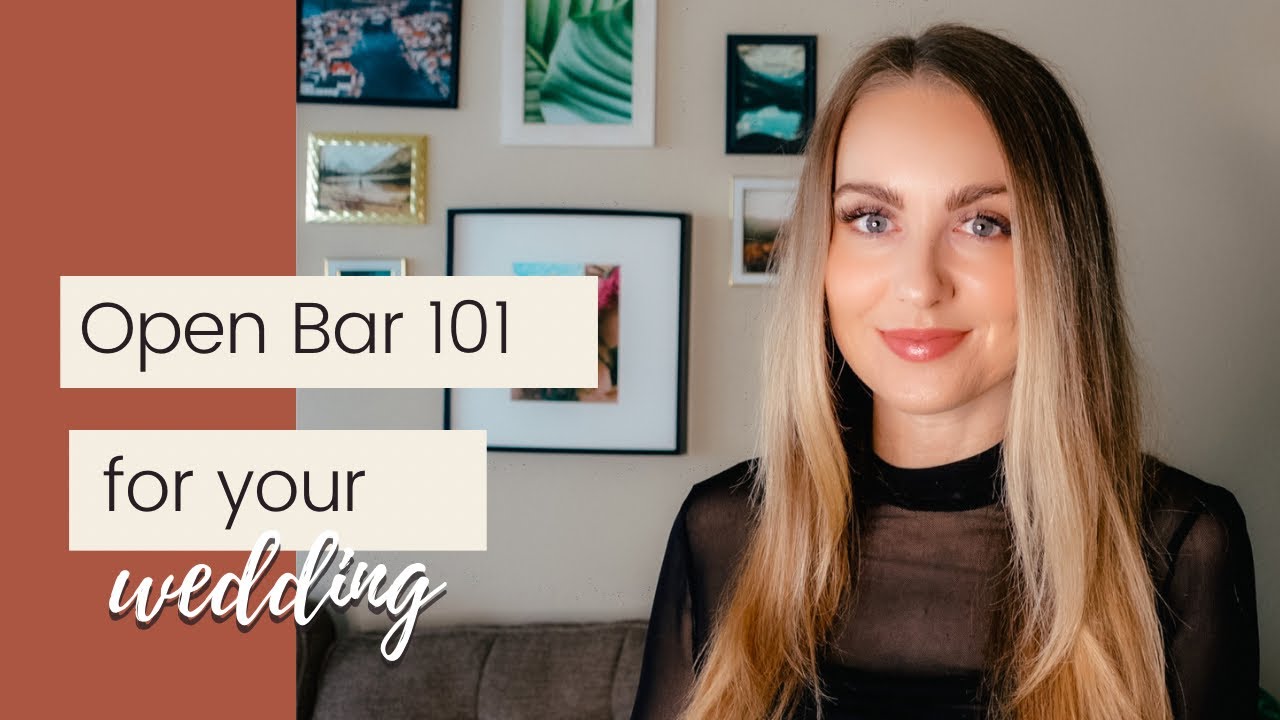Open Bar at Your Wedding 101