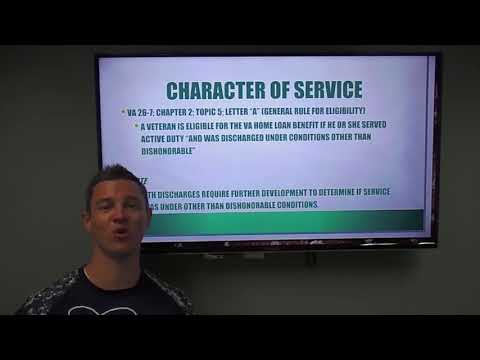 MMBC Character of service