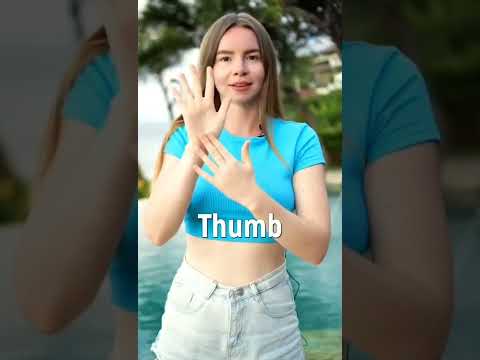 Parts of hand ||Finger Name's