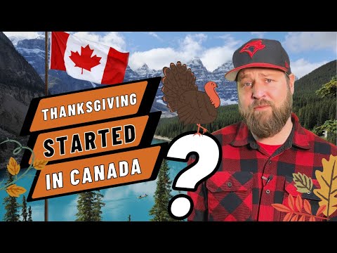 Thanksgiving began in Canada...not USA