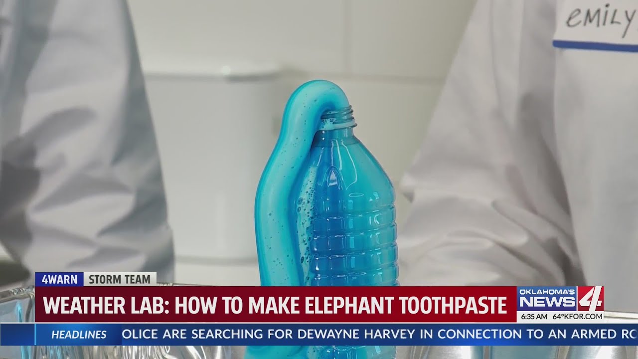 Weather lab: How to make elephant toothpaste