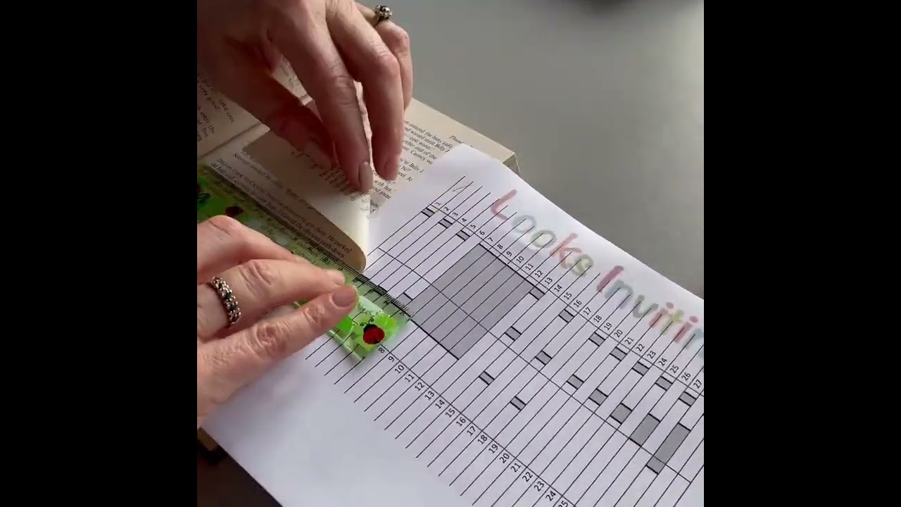 Book folding using a template