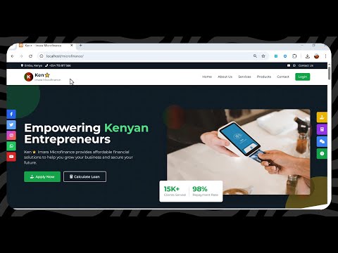 Advanced Microfinance Website PHP MYSQL SOURCE CODE DOWNNLOAD