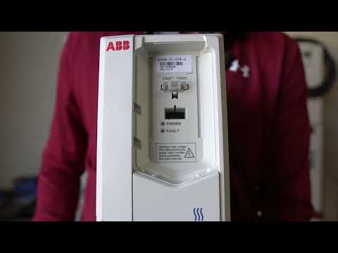 How to find model and serial number on ach580 drive