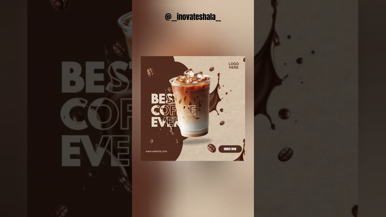 DAY-21/25 of Social media post design in canva✨️#socialmediapostincanva #canva #canvatutorial