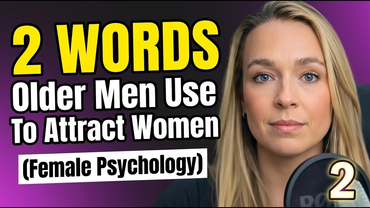 2 Words Older Men Use to Attract Women Female Psychology 2