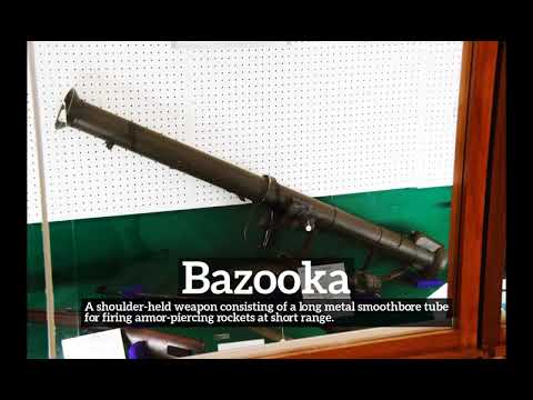 How Does Bazooka Look? | How to Say Bazooka in English? | What is Bazooka?