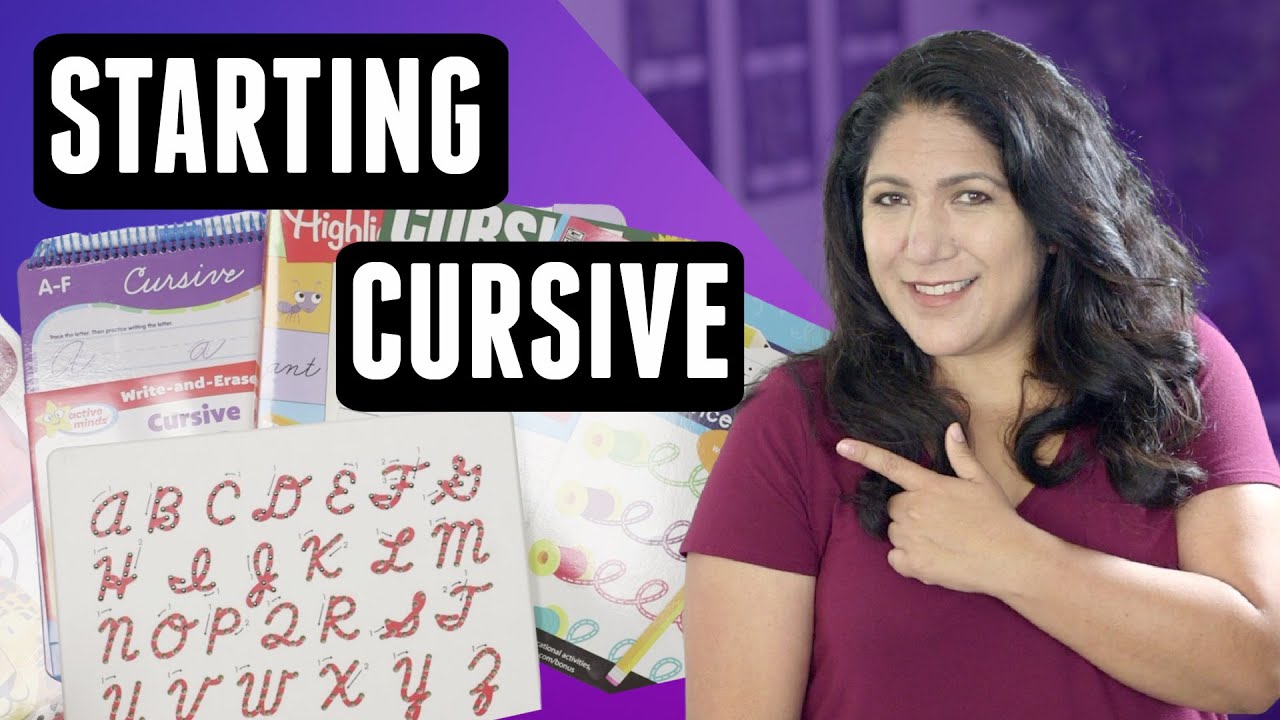 FUN Cursive Ideas for Beginners