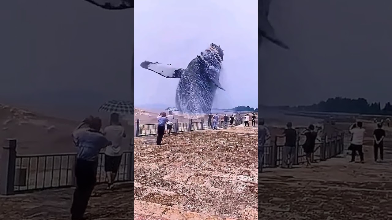 GIANT WHALE CAPTURED ON CAMERA